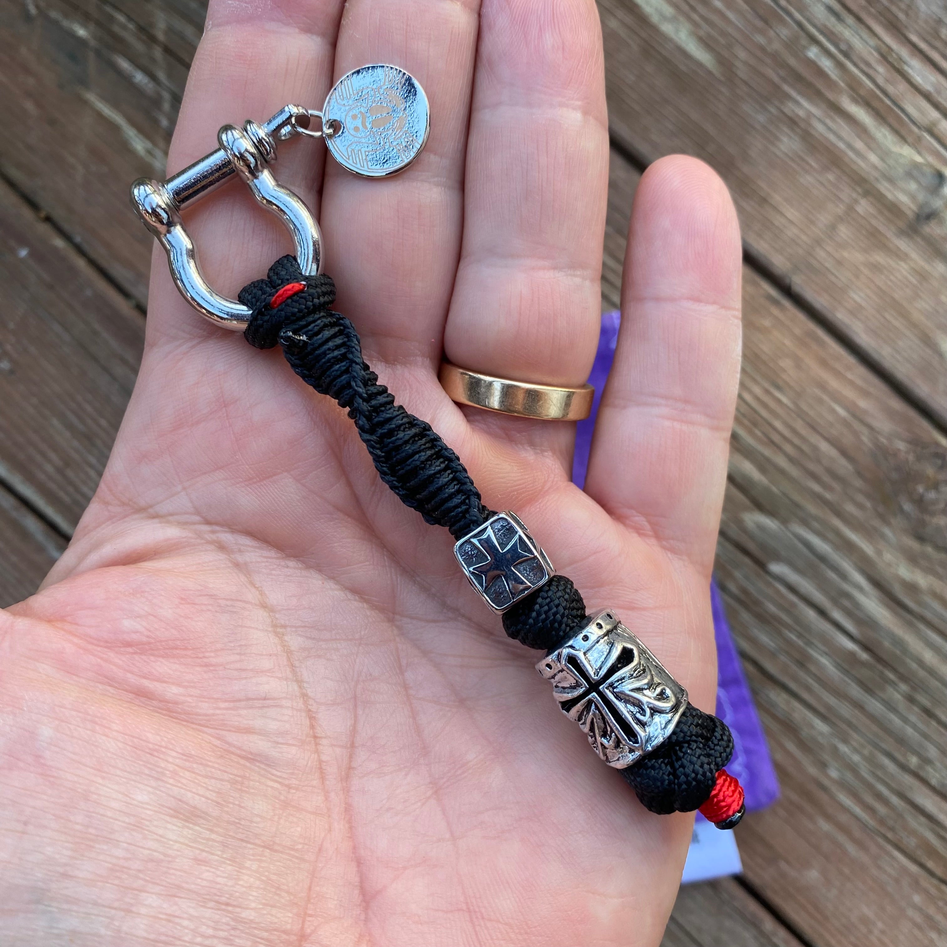 Templar knight Keychain – Kruger EDC