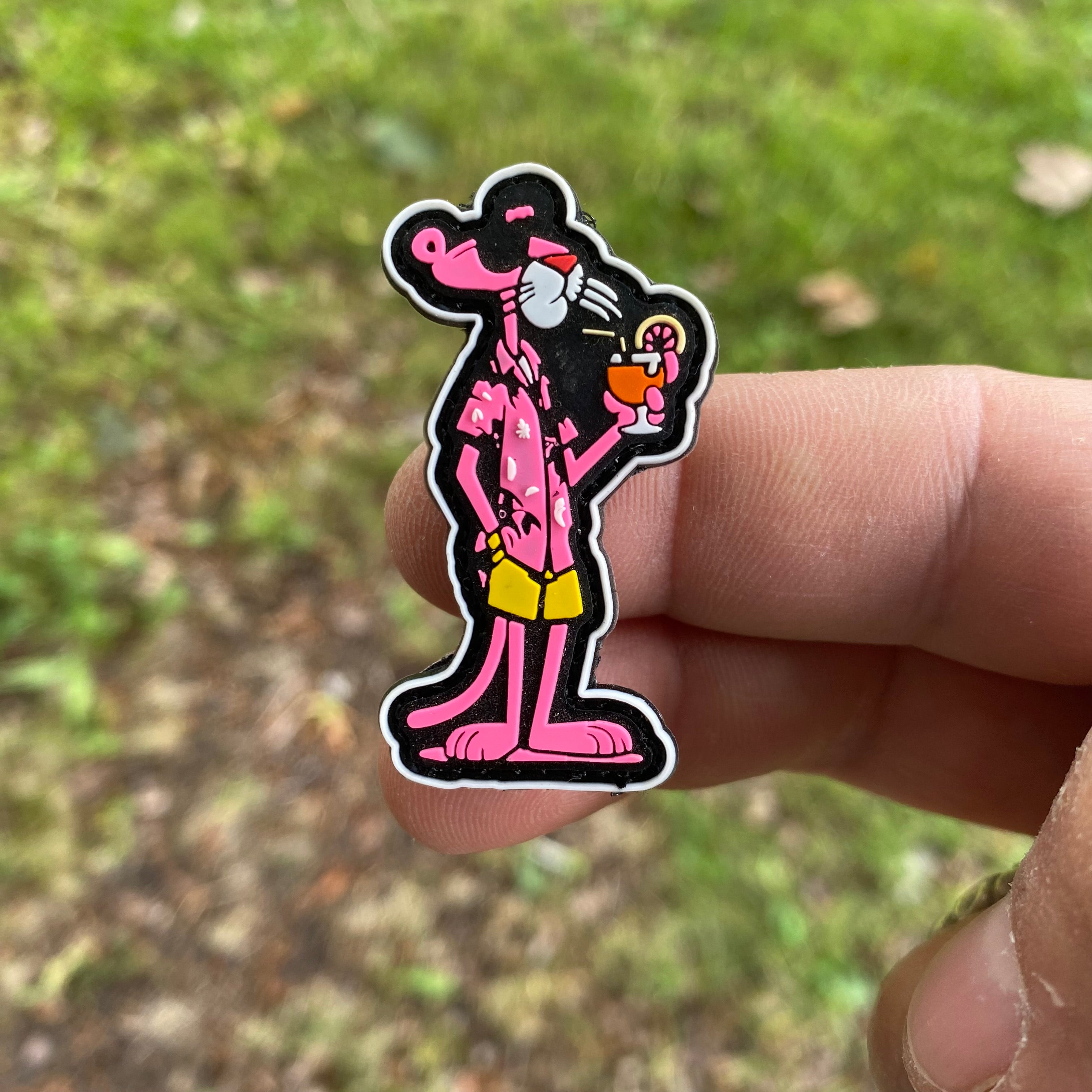 Chill Pink Panther - Ranger Eye PVC patch – Kruger EDC