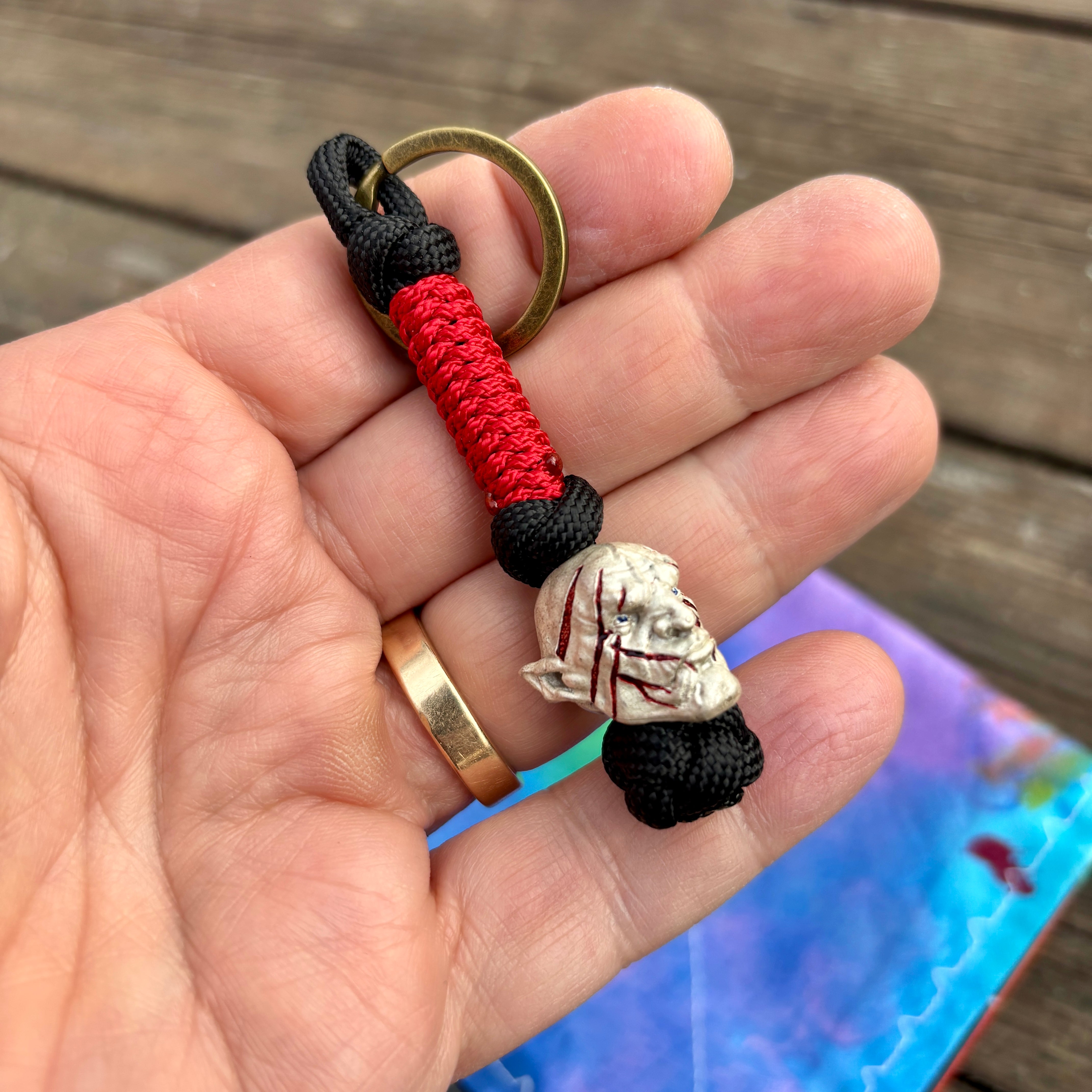 Azog the white orc Keychain – Kruger EDC